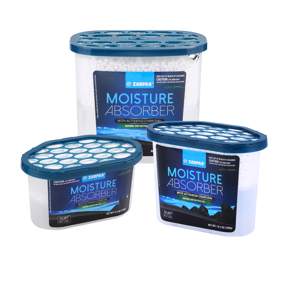 Moisture Absorber Box - Activated Charcoal - Zarpax