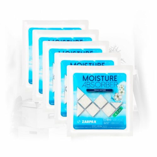 Moisture Absorbing Sachets 1.4oz - Fresh Cotton - Zarpax